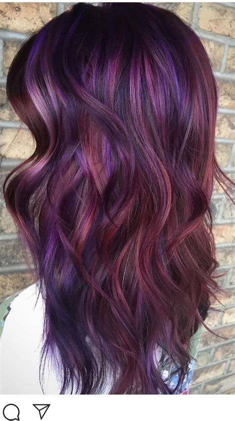 Pin By Becky Rickford On Hair Nails And Make Up Violet Hair Colors