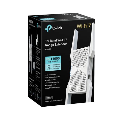 Re655be Be9300 Tri Band Wi Fi 7 Range Extender Tp Link United Kingdom
