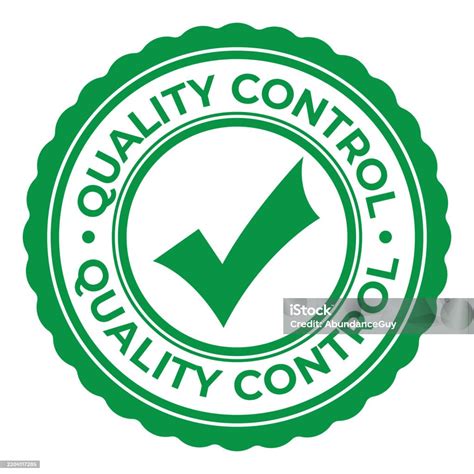 녹색 품질 관리 절연 고무 스탬프 스티커 진드기 아이콘 벡터 일러스트 레이 션과 함께 기호 검증에 대한 스톡 벡터 아트 및 기타 이미지 Istock