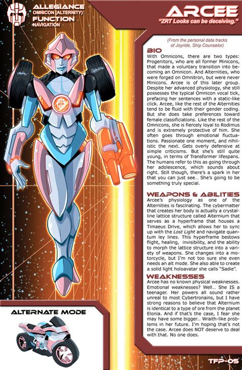Transformers Planetary Bio Arcee By Machsabre On Deviantart