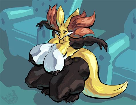 Deep End Delphox Dip By Ryujinkakka On Newgrounds