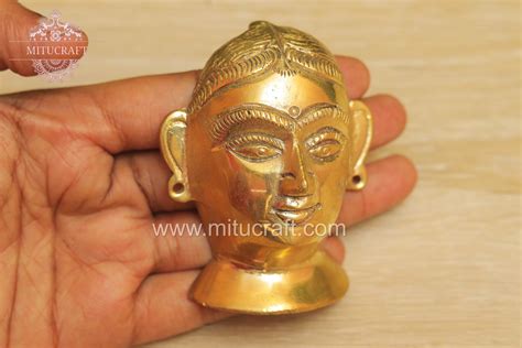 Brass Deepam Face