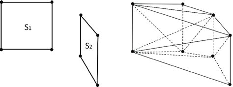 3d delaunay triangulation starting from source and target quadrangles