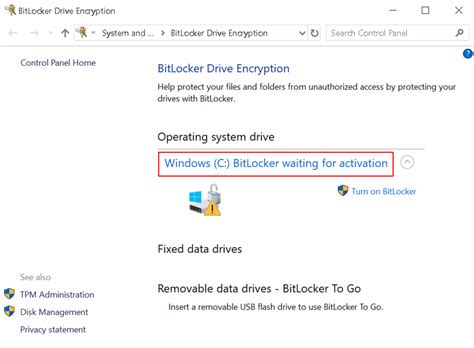 É Um Volume Com O Bitlocker “aguardando Ativação” Criptografado Ou Não