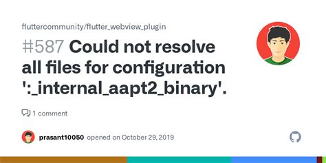 could not resolve all files for configuration internal aapt2 binary · issue 587