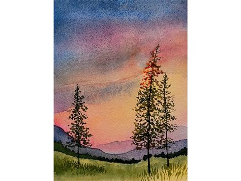 Practicing With Each Easy Step You Will Be Guided In Using Watercolor