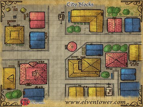 Map 49 City Blocks