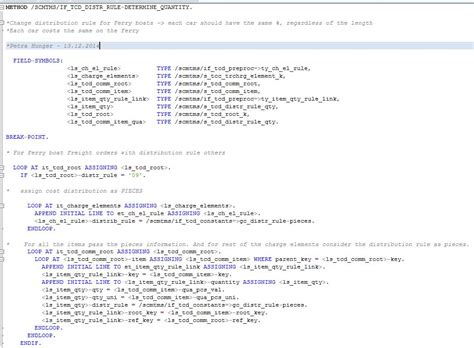 Solved Distribution Rule Pieces Sap Community