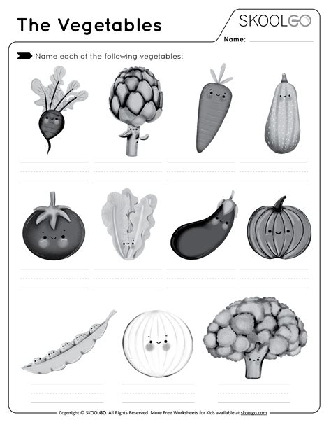 Fruits And Vegetables Worksheets Worksheets Library