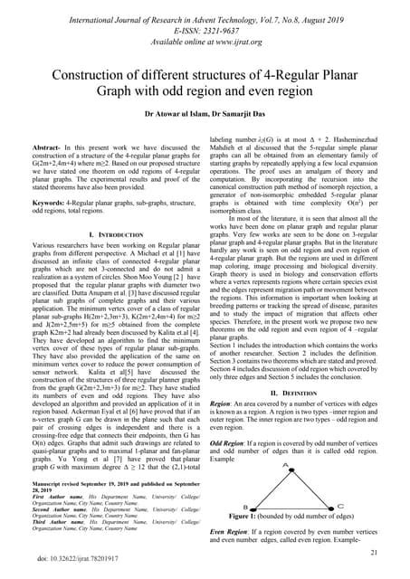 Planar Graph Algorithm And Application Ppt