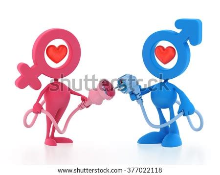 Toy Electric Sex Male Female Cartoon Stockillustration 377022118 Shutterstock