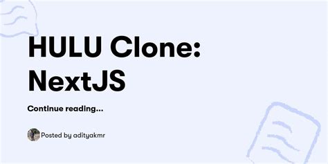 Hulu Clone Nextjs — Adityakmr Buymeacoffee
