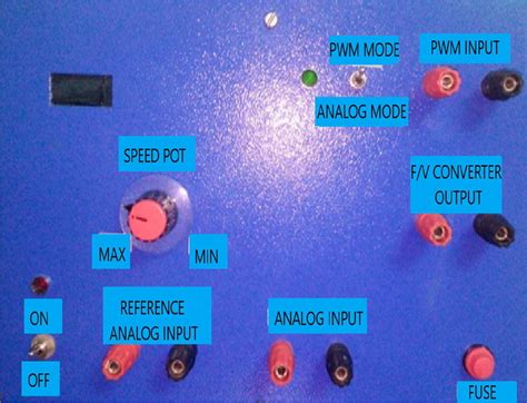 Pmdc Motor Developed Prototype Front Panel Download Scientific Diagram