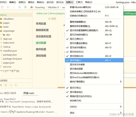 Hbuilder X 如何使用npm（保姆级）hbuilder Npm Csdn博客