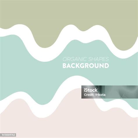 유기적 인 모양 배경 손으로 그린 가을 색상 배너 소셜 미디어 게시물 웹 홍보 배너 광고 및 브랜딩 벡터 일러스트 레이 션 평면 디자인 0명에 대한 스톡 벡터 아트 및 기타