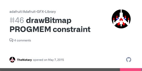 Drawbitmap Progmem Constraint · Issue 46 · Adafruitadafruit Gfx