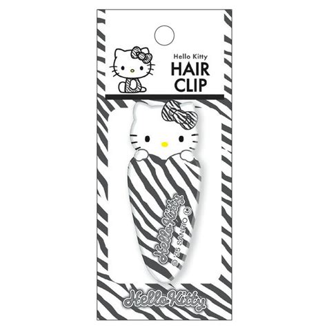 【楽天市場】ハローキティ ヘアクリップ ゼブラ 057127 ギャルキティ Sanrio サンリオ：キャラクターズショップ ラフラフ