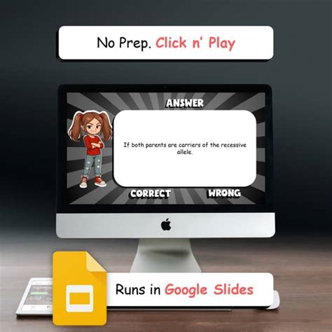 Dominant And Recessive Traits Frazzled Science Game No Prep Grade 8 Review