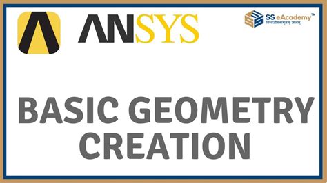 Ansys Workbench Basic Geometry Creation Youtube