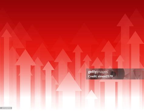 Red Color Background With Fading White Direction Arrow Pattern High Res Vector Graphic Getty