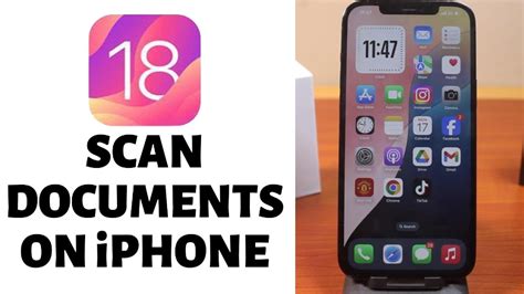 IOS How To Scan Documents On IPhone YouTube