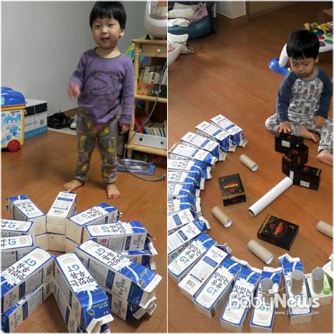 표현력 키워주는 재활용품 장난감 놀이 베이비뉴스