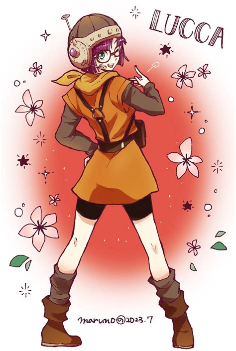 Lucca Ashtear Chrono Trigger Drawn By Maruno Danbooru