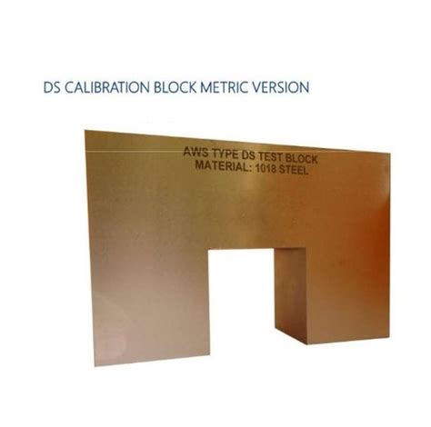 Ds Calibration Block Metric Version At Best Price In Chennai Alpha Sonix Ndt Solutions Pvt Ltd