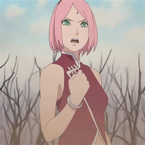 ⌗🌸 Sakura Uchiha ~ Boruto Anime ᥫ᭡ In 2025