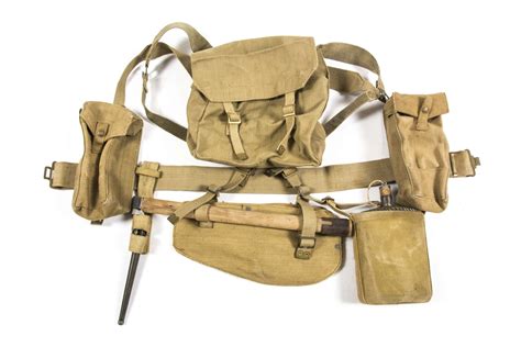 Complete British P37 Webbing Set Fjm44
