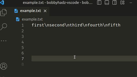 Find And Replace With A Newline In Visual Studio Code Bobbyhadz
