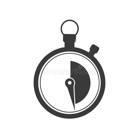 clock and time icon stock vector illustration of horizontal 318233159
