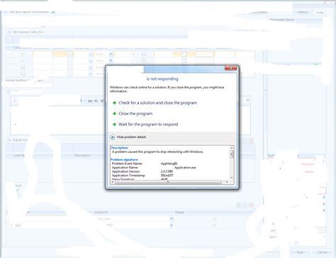 C Wpf Application Going To Unresponding State After Keep Ideal Mode For Some Times Stack