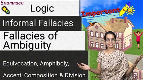 Ambiguity Fallacy Examples