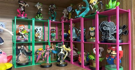 Stackable Amiibo Figure Display Shelf By Marauderz Download Free