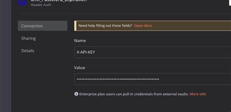 Request Node Header Auth How To Securely Save Credentials