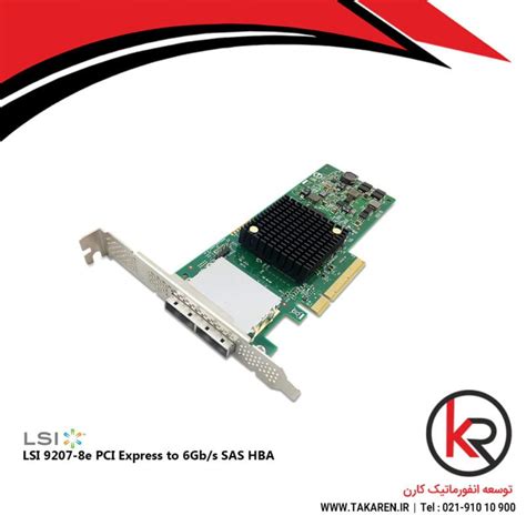 کارت Hba مدل Lsi 9207 8e Pci Express To 6gb S Sas فروشگاه اینترنتی