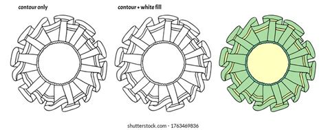 Set Cute Round Frame Templates Textile Stock Vector Royalty Free 1848271384 Shutterstock