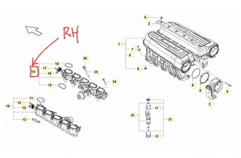Intake Manifold Runner Flap Rh Bank 1 Cylinder 1 5 Car Accessories