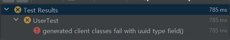 DGS JUnit 에서 codegen class 에 UUID type input field 를 사용할 때 발생하는 에러 처리