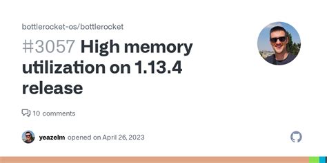 High Memory Utilization On Release Issue Bottlerocket Os Bottlerocket Github