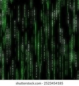 Abstract Digital Matrix Background Binary Code Stock Illustration Shutterstock