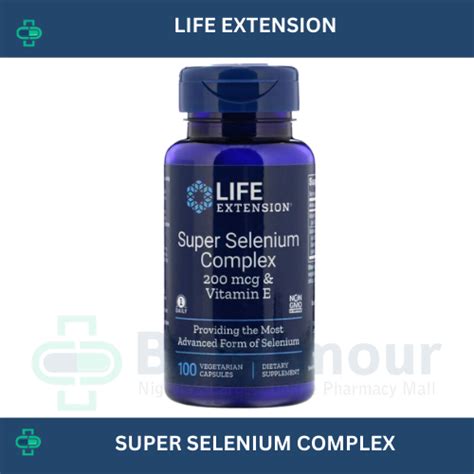 Buy Life Extension Super Selenium Complex 200mcg With Vit