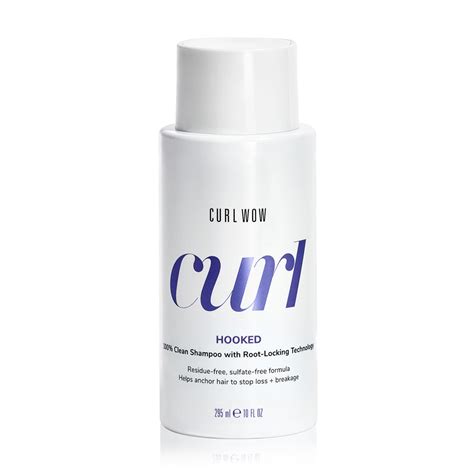 Curl Wow Hooked Shampoo With Root Lock Technology 295ml