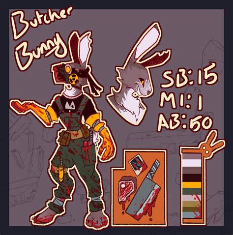 Butcher Bunny Adopt Closed By Kingkarsy On Deviantart