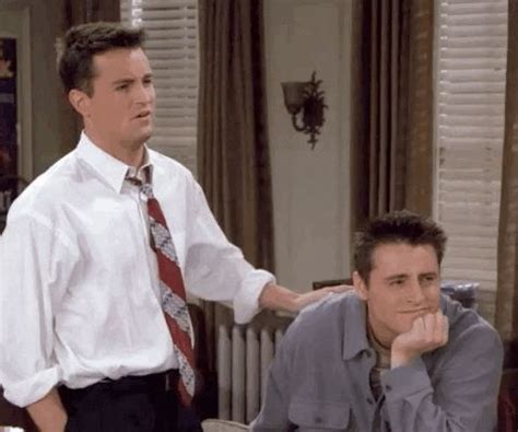 Joey And Chandler Hug GIFs Find Share On GIPHY Joey Friends Friends Scenes Friends Moments