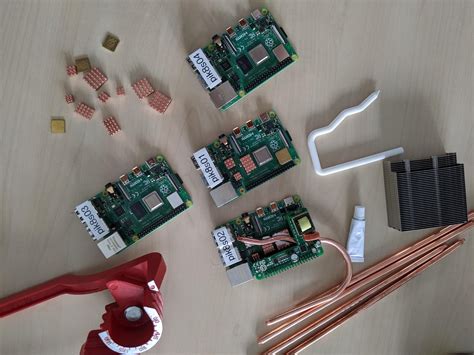 My Kubernetes Cluster Based On 4 Nodes Raspberry Pi 4 4gb Each With Custom Cooling System On