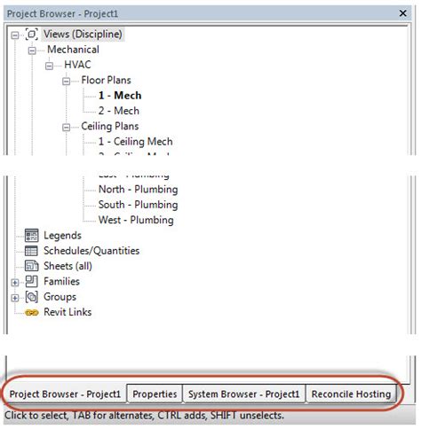 Technicalsupport Revit 2014 Properties Palette Tabs