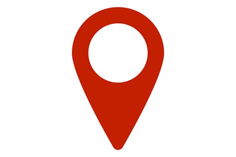 Red Geo Pin Icon Map Location Pointer Graphic By Vectortatu · Creative Fabrica