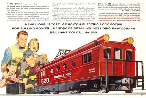 Lionels No 520 Lionel Lines Boxcab Electric Trains